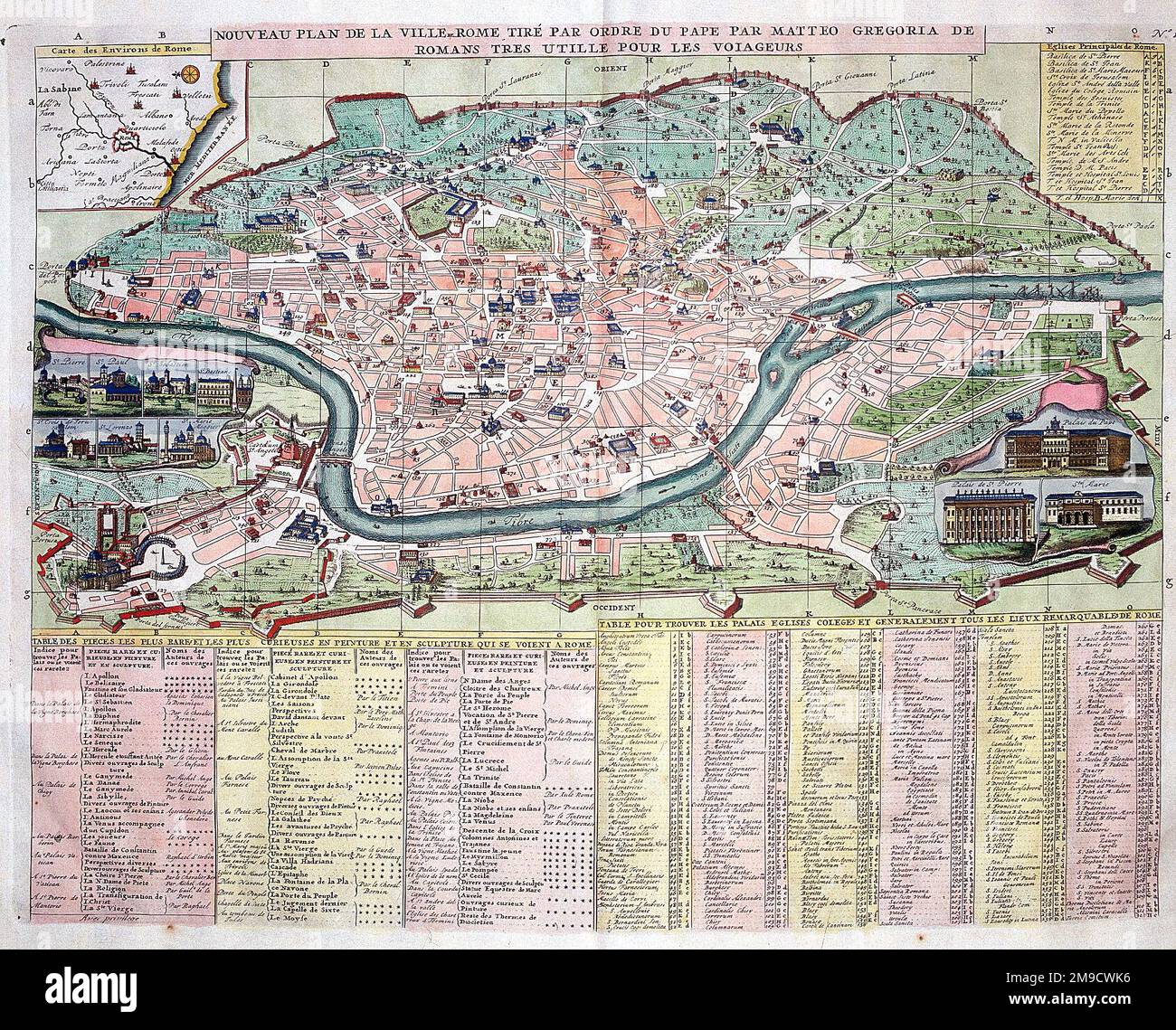 City map rome hi-res stock photography and images - Alamy