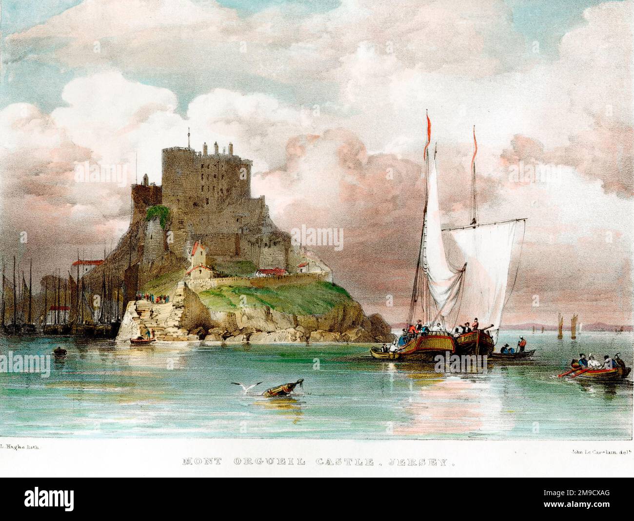Jersey castles hi-res stock photography and images - Alamy