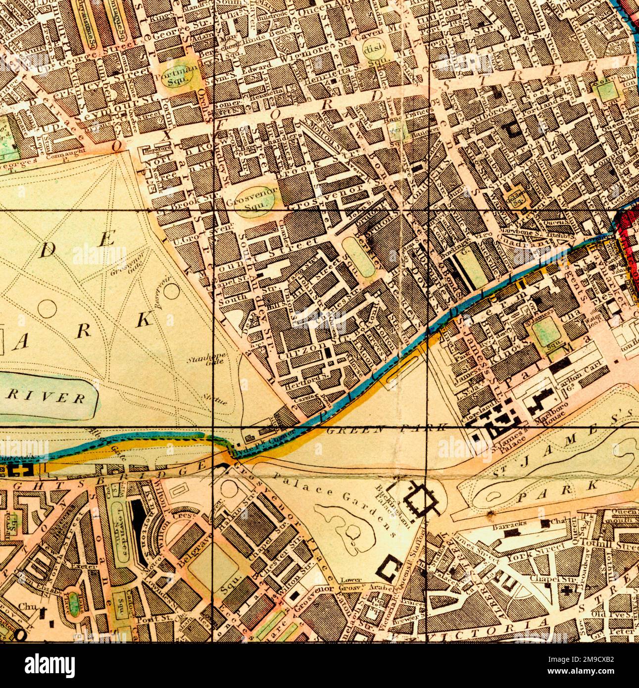 Mayfair london 19th century hi-res stock photography and images - Alamy