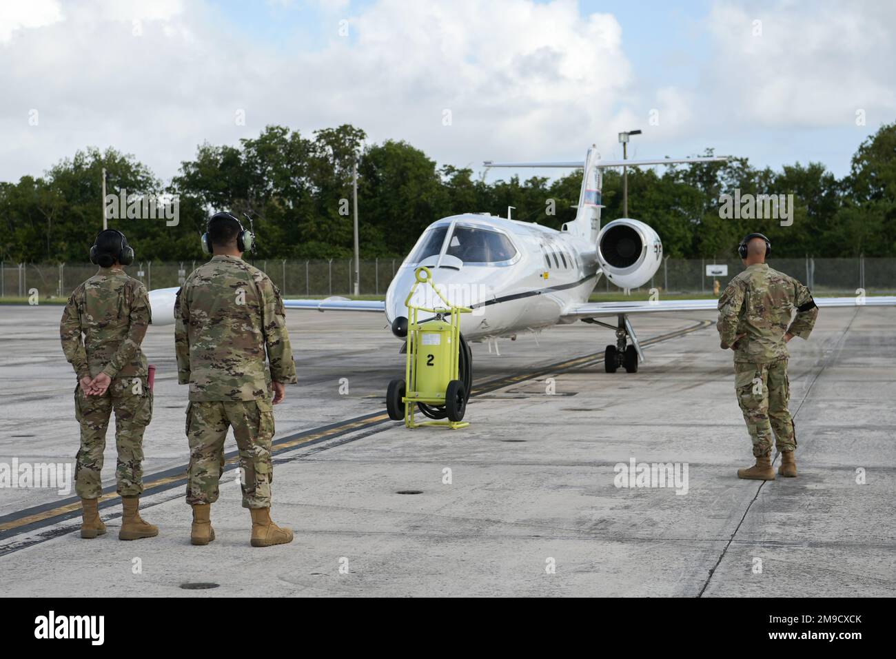 U.S. Air Force Airman Basic Nayeska Burgos, a material management ...