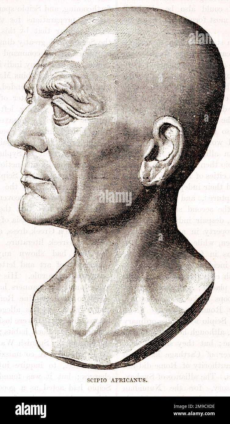 Scepio Africanus - General in the Second Punic War Stock Photo - Alamy