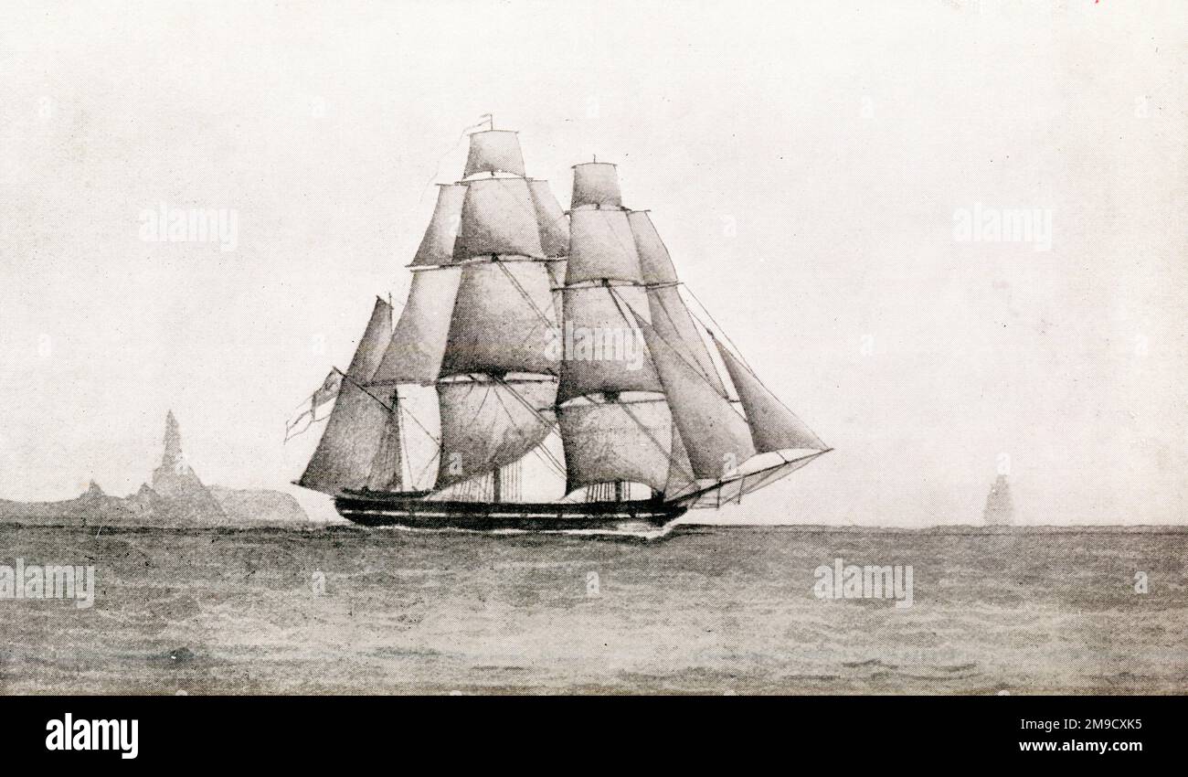 Hms Beagle (Darwin's Ship Stock Photo - Alamy