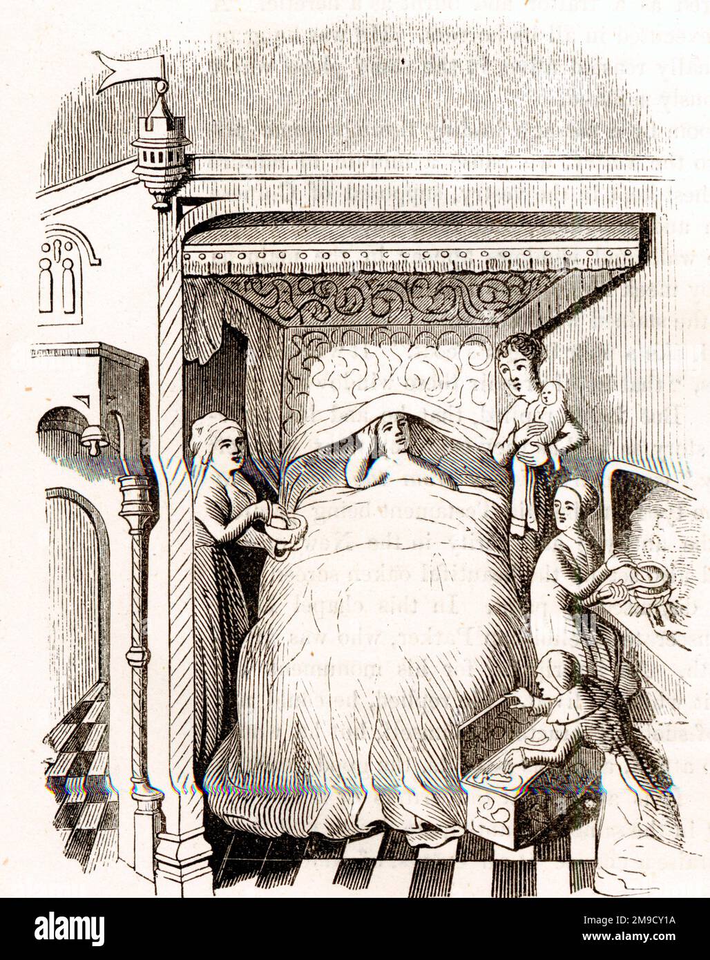 Medieval bed hi-res stock photography and images - Alamy