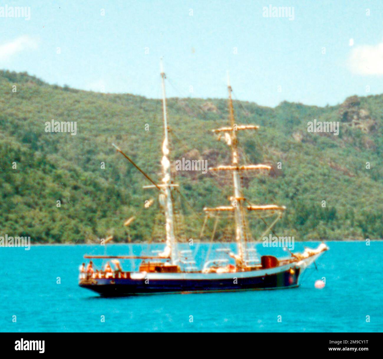 The Golden Plover sailing ship - Square Rigger Stock Photo - Alamy
