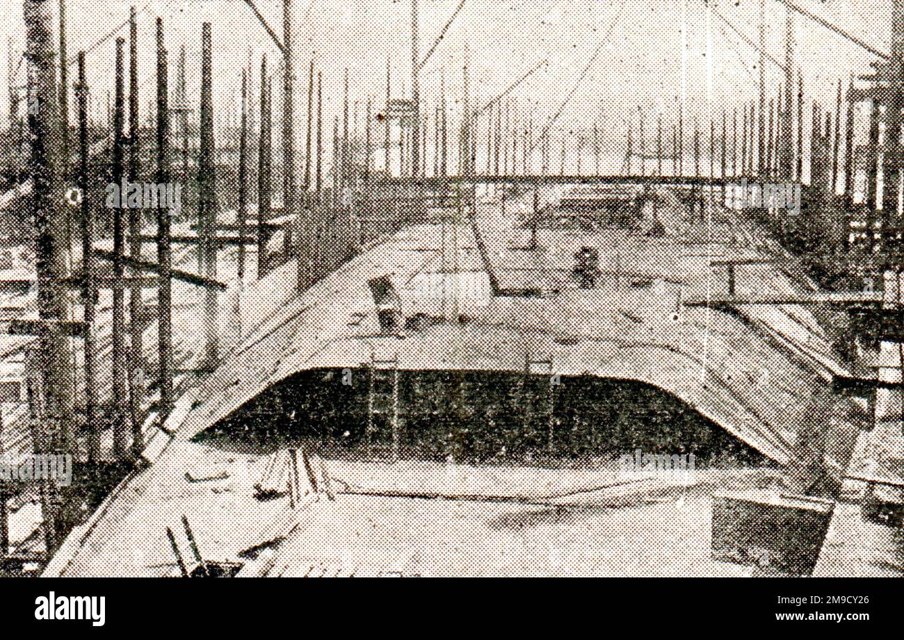 Shipbuilding - Kashima Japanese Katori class pre dreadnought battleship ...