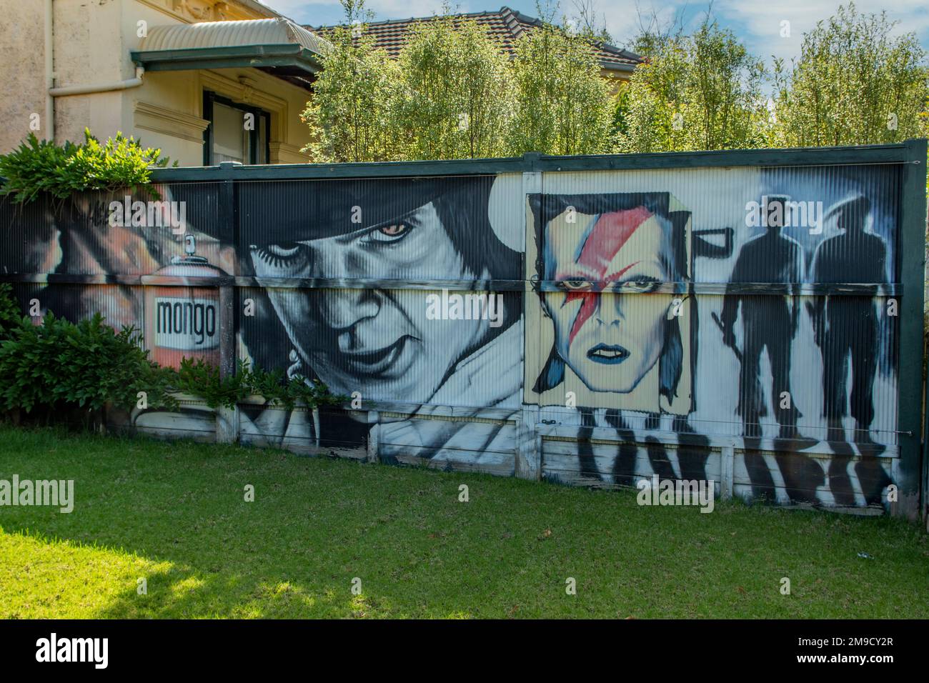 Mongo Street Art, Windsor, Victoria, Australia Stock Photo - Alamy