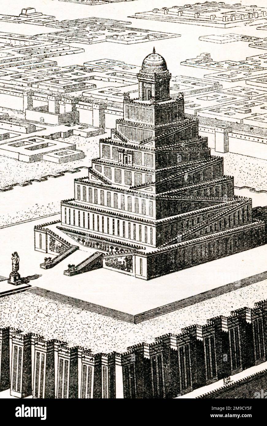 Ziggurat hi-res stock photography and images - Alamy