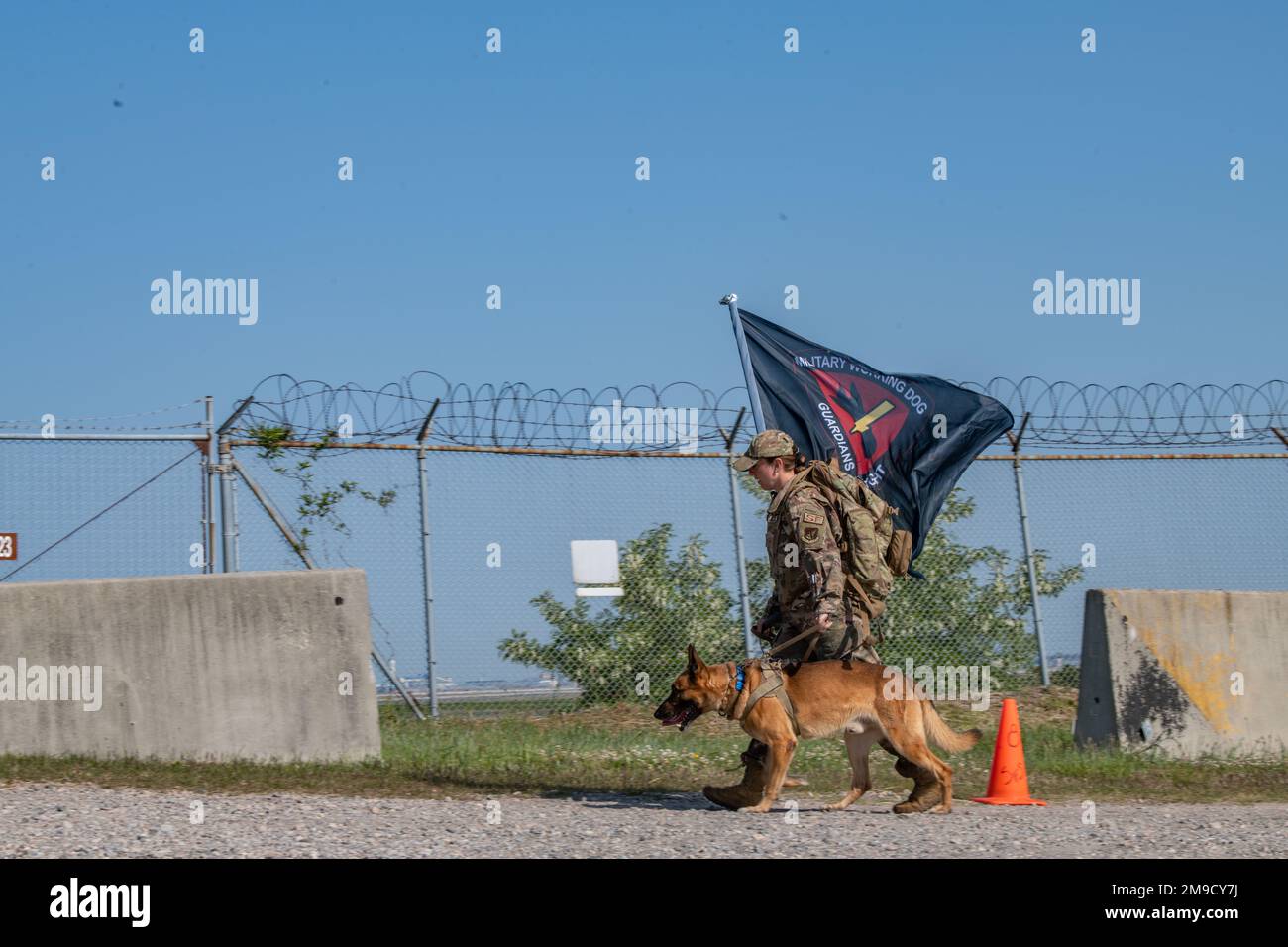 Staff Sgt. Darby Misner, 8th Security Forces Military Working Dog ...