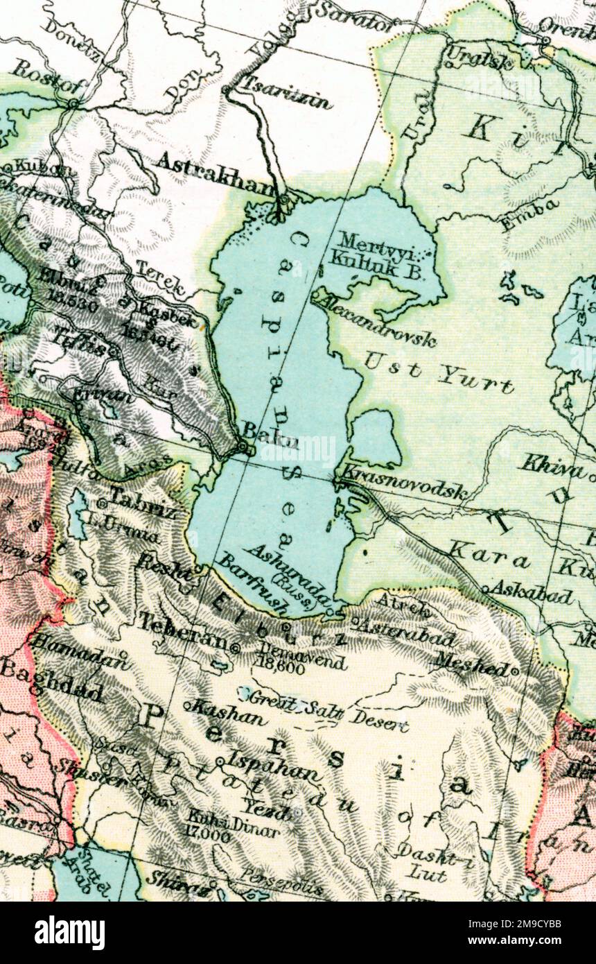 Caspian see hi-res stock photography and images - Alamy