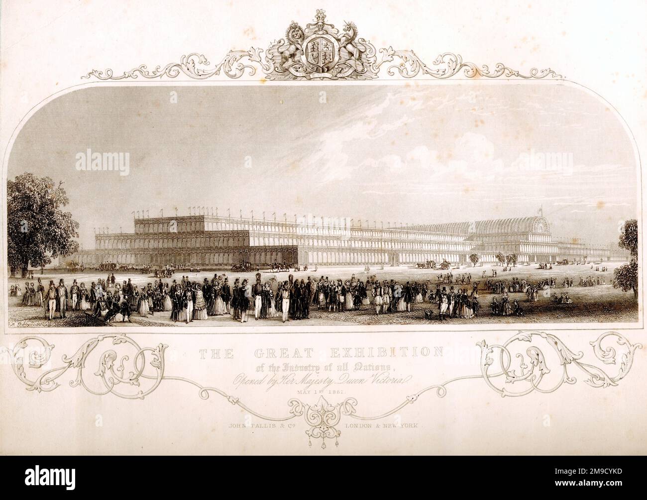 Crystal Palace Exterior - The Great Exhibition 1851 Stock Photo - Alamy Crystal Palace Exterior - The Great Exhibition 1851 Stock Photo - Alamy