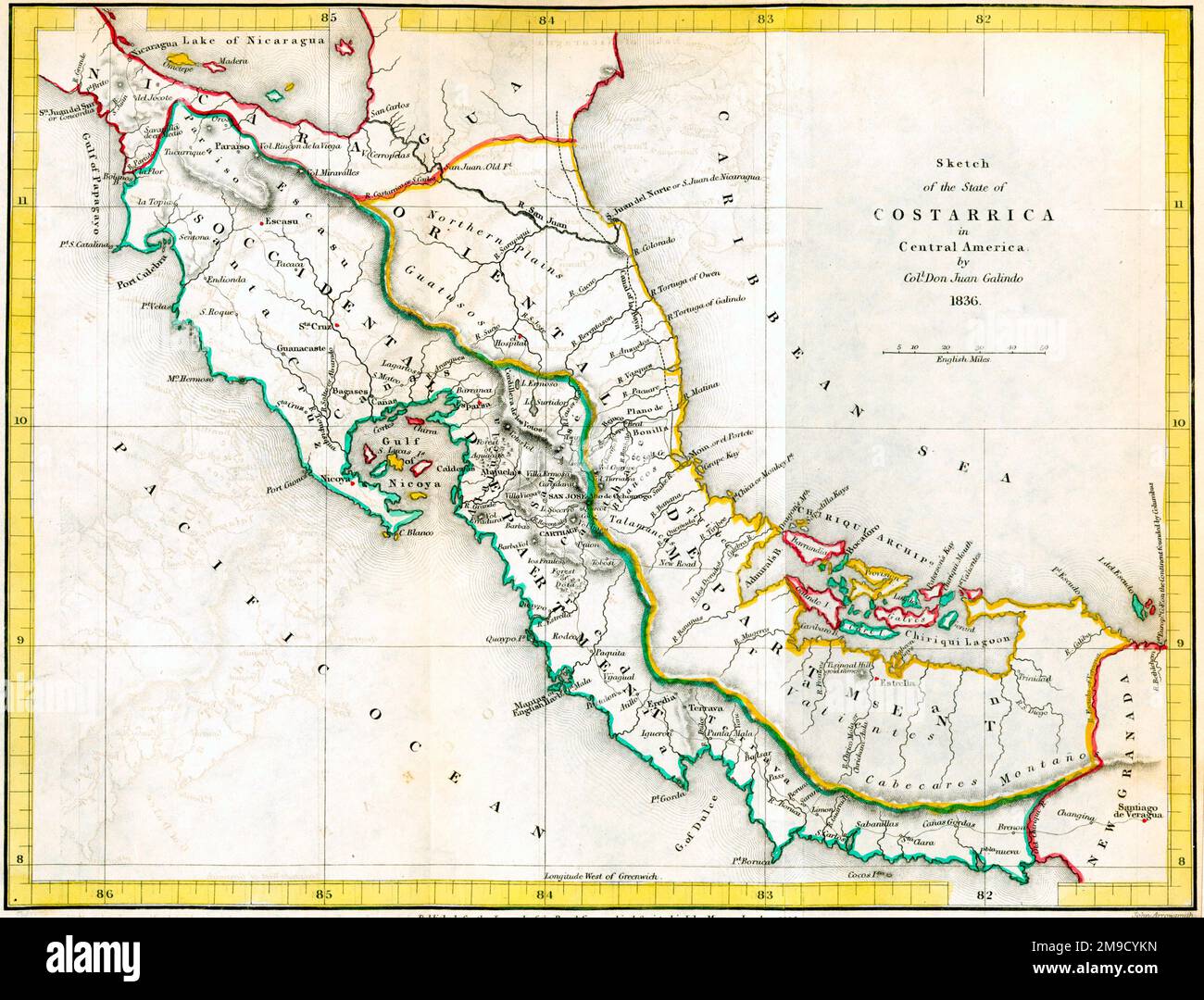 History of costa rica hi-res stock photography and images - Alamy