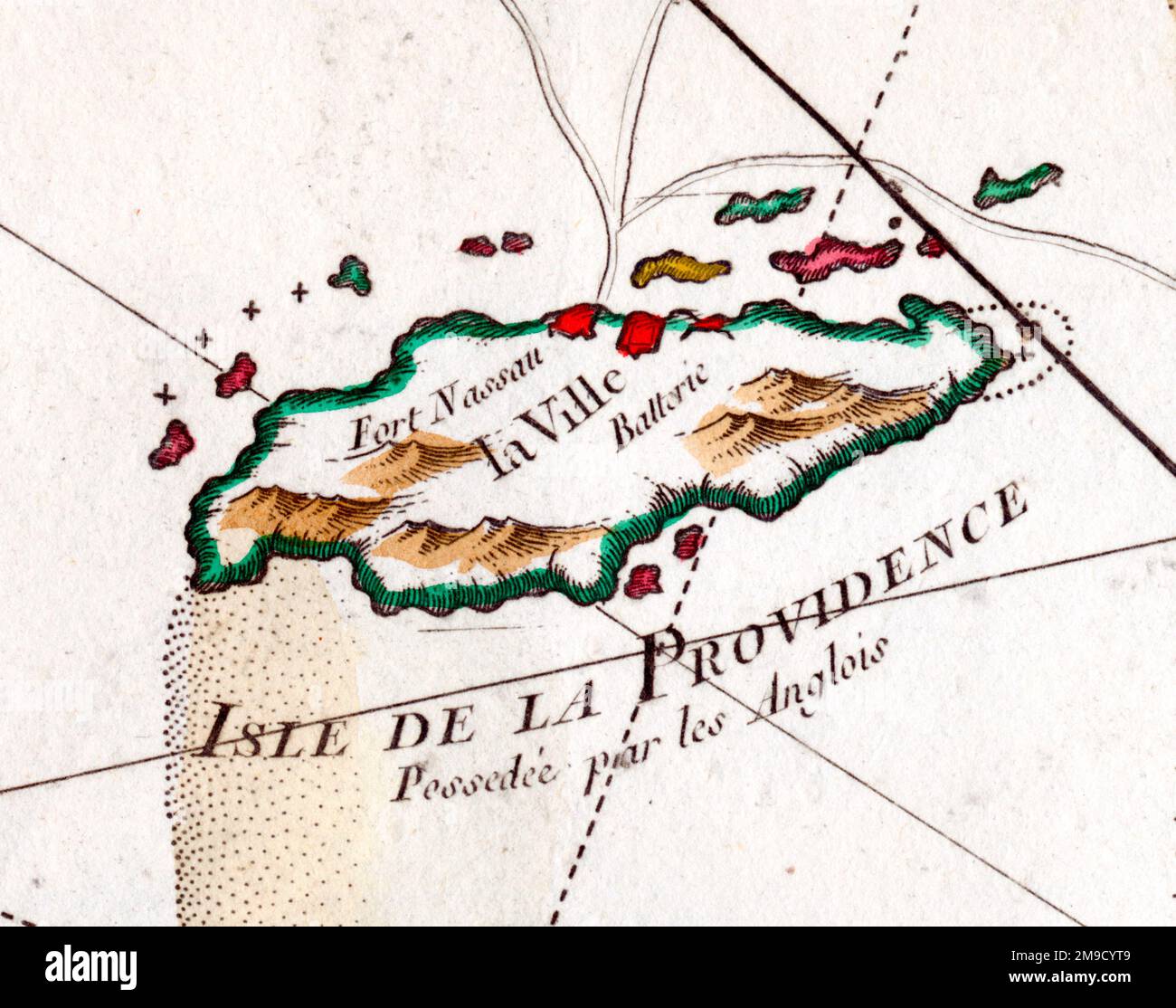 Island Of Providence, Fort Nassau Stock Photo - Alamy