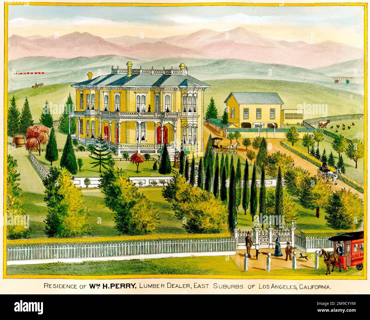 Historical los angeles hi-res stock photography and images - Alamy