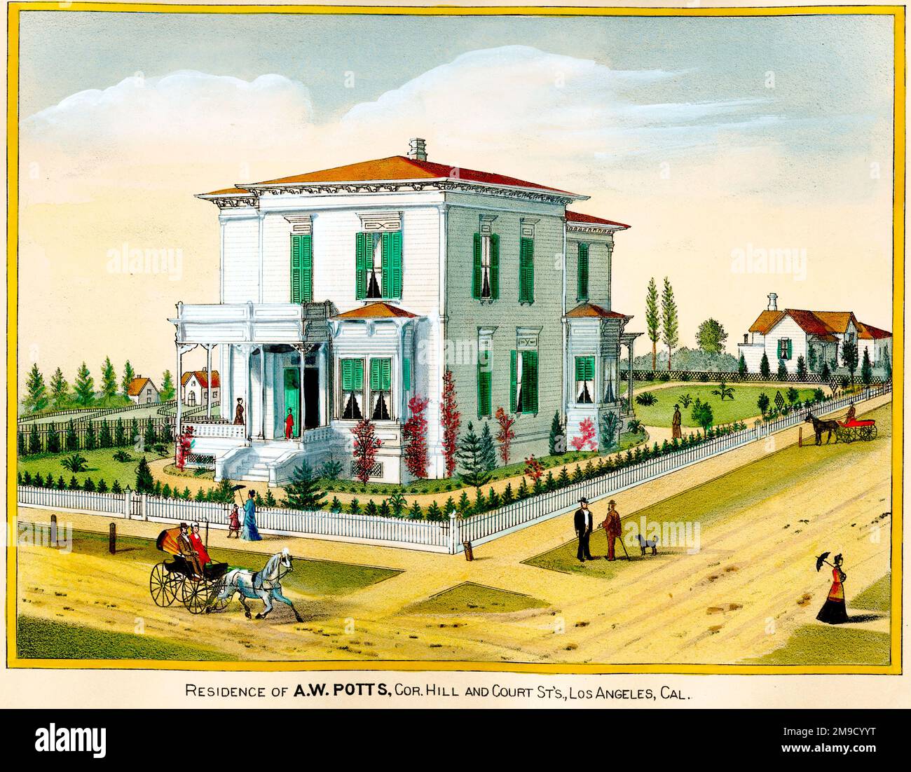 Los Angeles, California - House Stock Photo - Alamy