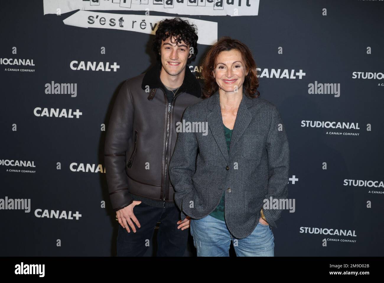 Camille Japy and her son Nathan Japy attends ‘La Nuit Ou Laurier ...