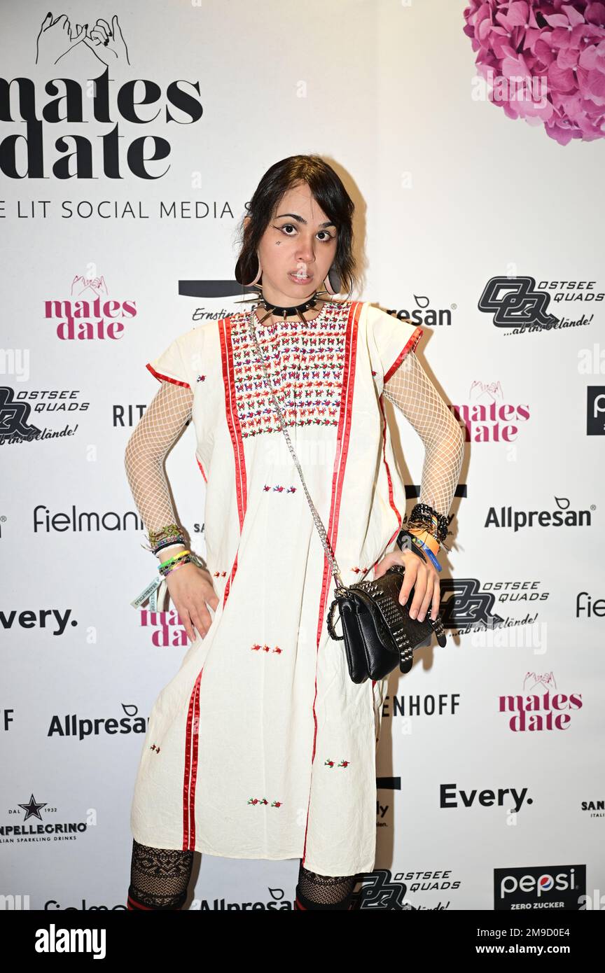Coatzintli Wagner beim Mates Date Influencer Event auf der Berlin ...