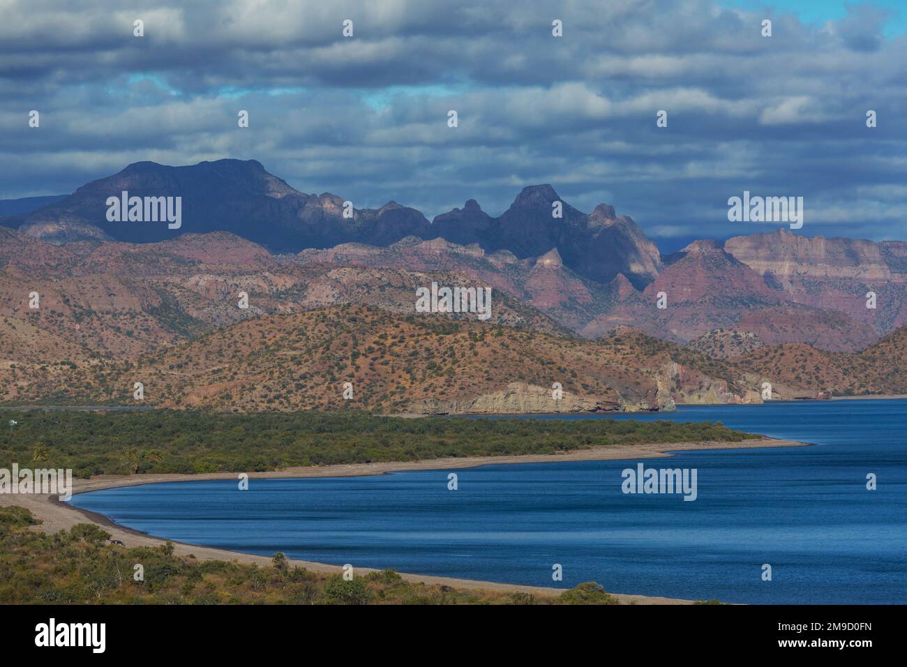 Beautuful Baja California landscapes, Mexico. Travel background ...