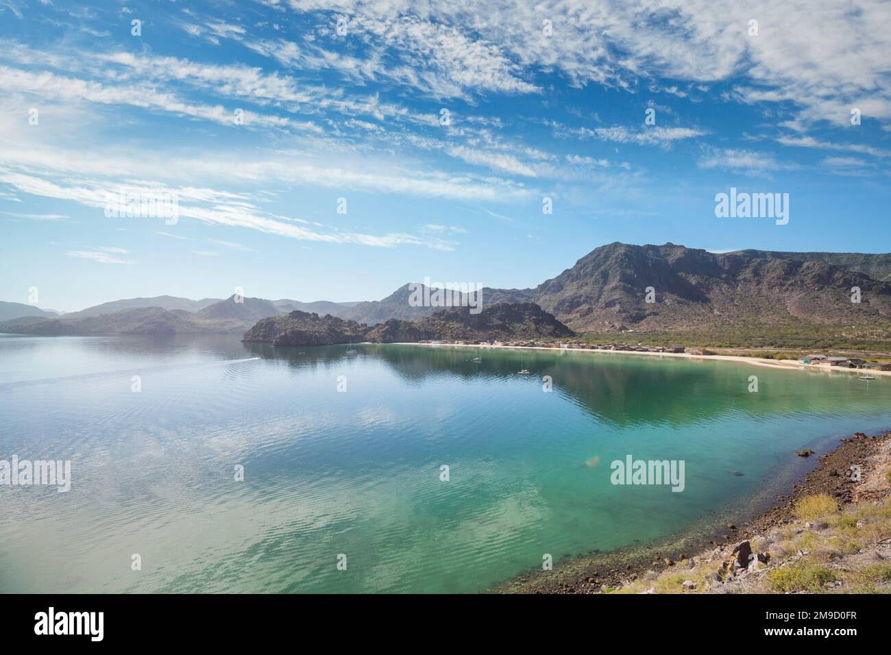 Beautuful Baja California landscapes, Mexico. Travel background ...