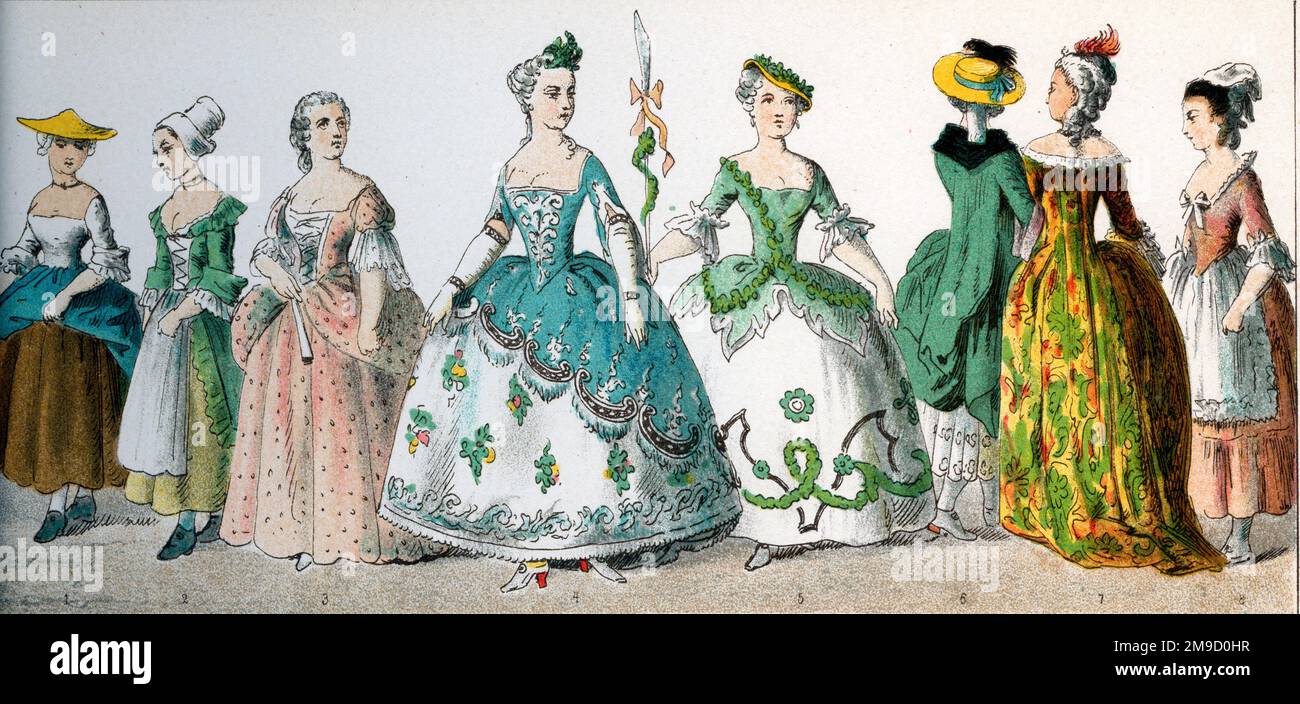 French Inspired Fashion Stock Photo - Alamy