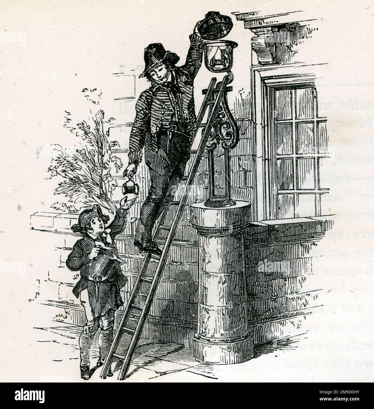 Lamplighter hi-res stock photography and images - Alamy