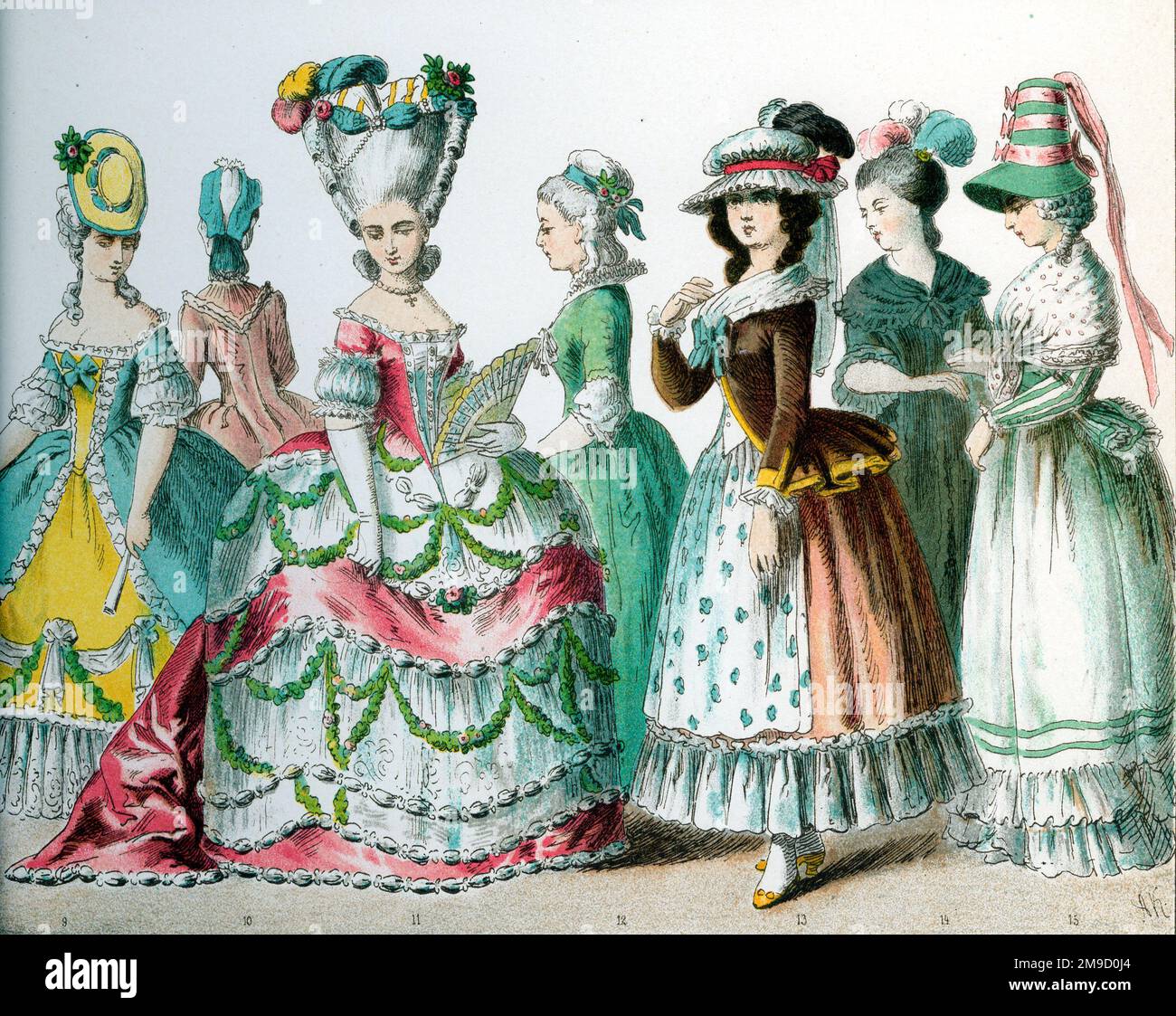 French Inspired Fashion Stock Photo - Alamy