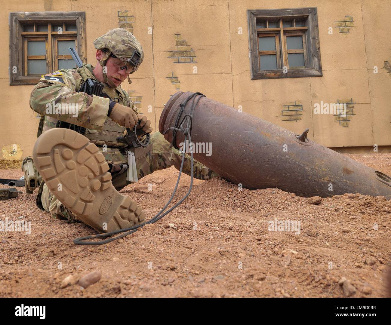 Staff Sgt. Billy McCoy, explosive ordnance disposal (EOD) technician ...