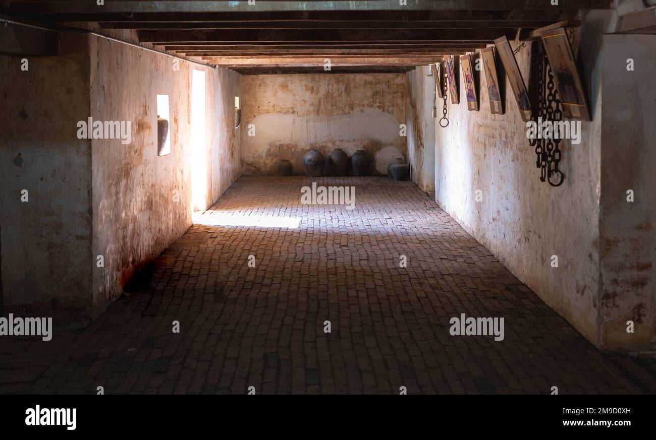 Phrae-Thailand 29 Dec 2022: The ancient Basement prison in the north of ...