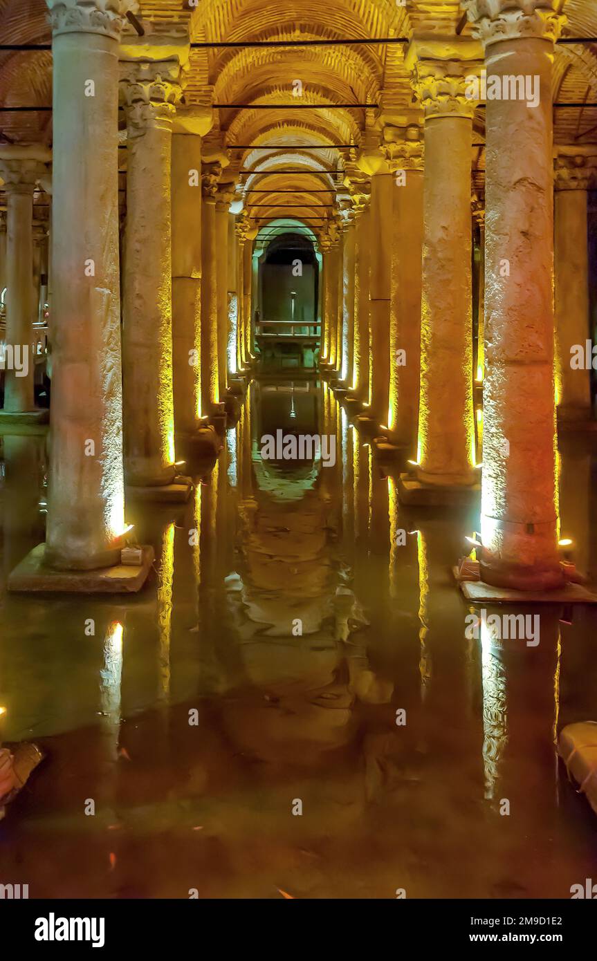 The Basilica Cistern, Istanbul, Turkey Stock Photo - Alamy
