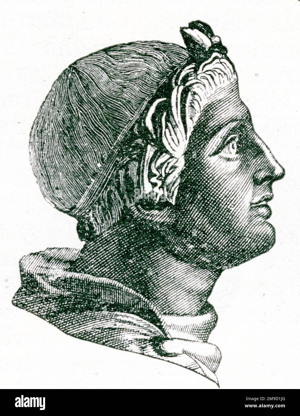Demetrius - Greek Bust Stock Photo - Alamy