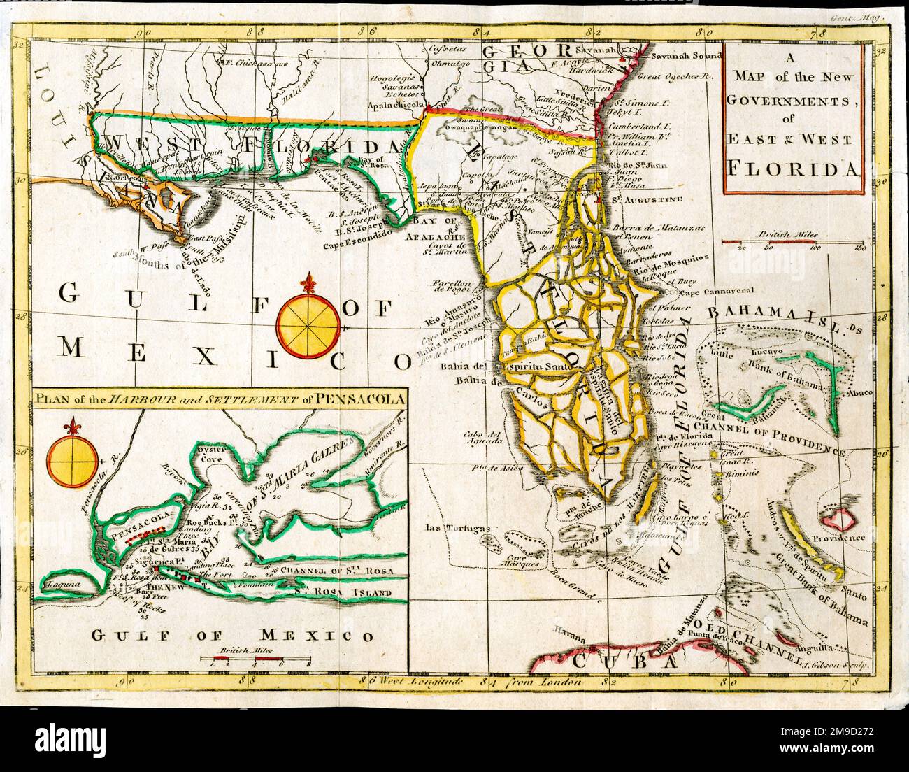 18th century florida hi-res stock photography and images - Alamy