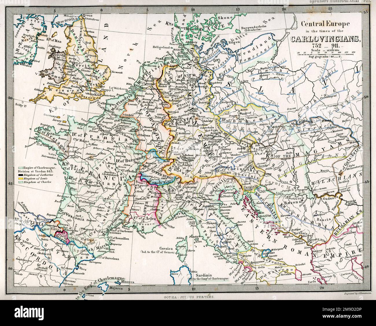 Historical map of europe hi-res stock photography and images - Alamy