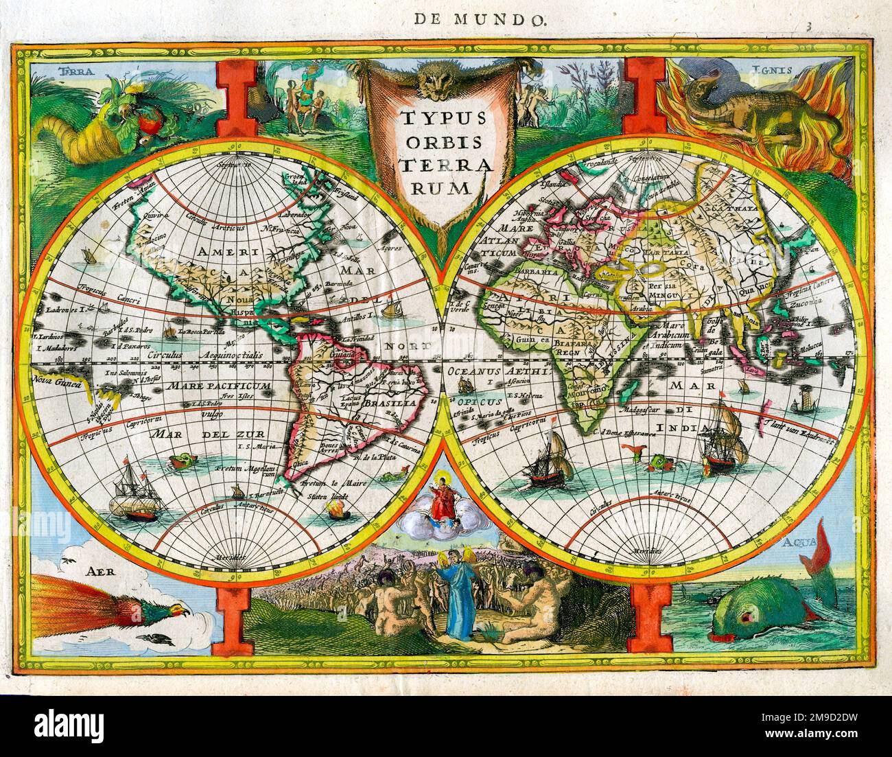 Hemispheres world hi-res stock photography and images - Alamy