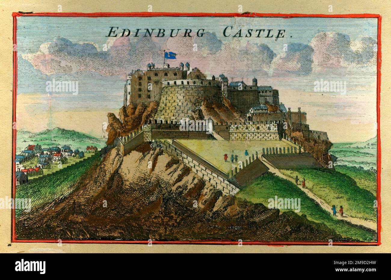 History engraving edinburgh castle hi-res stock photography and images ...