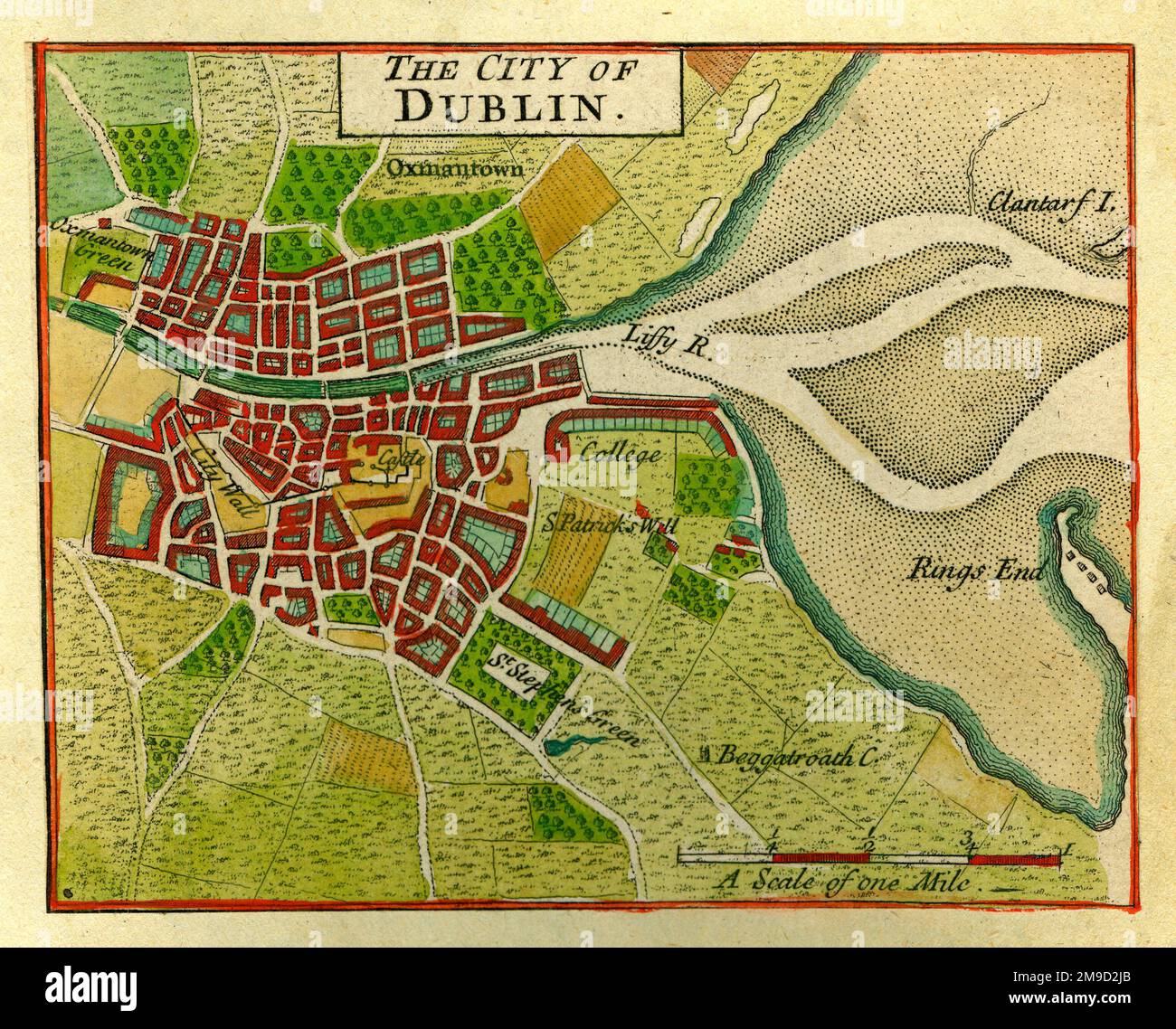 Dublin plan hi-res stock photography and images - Alamy