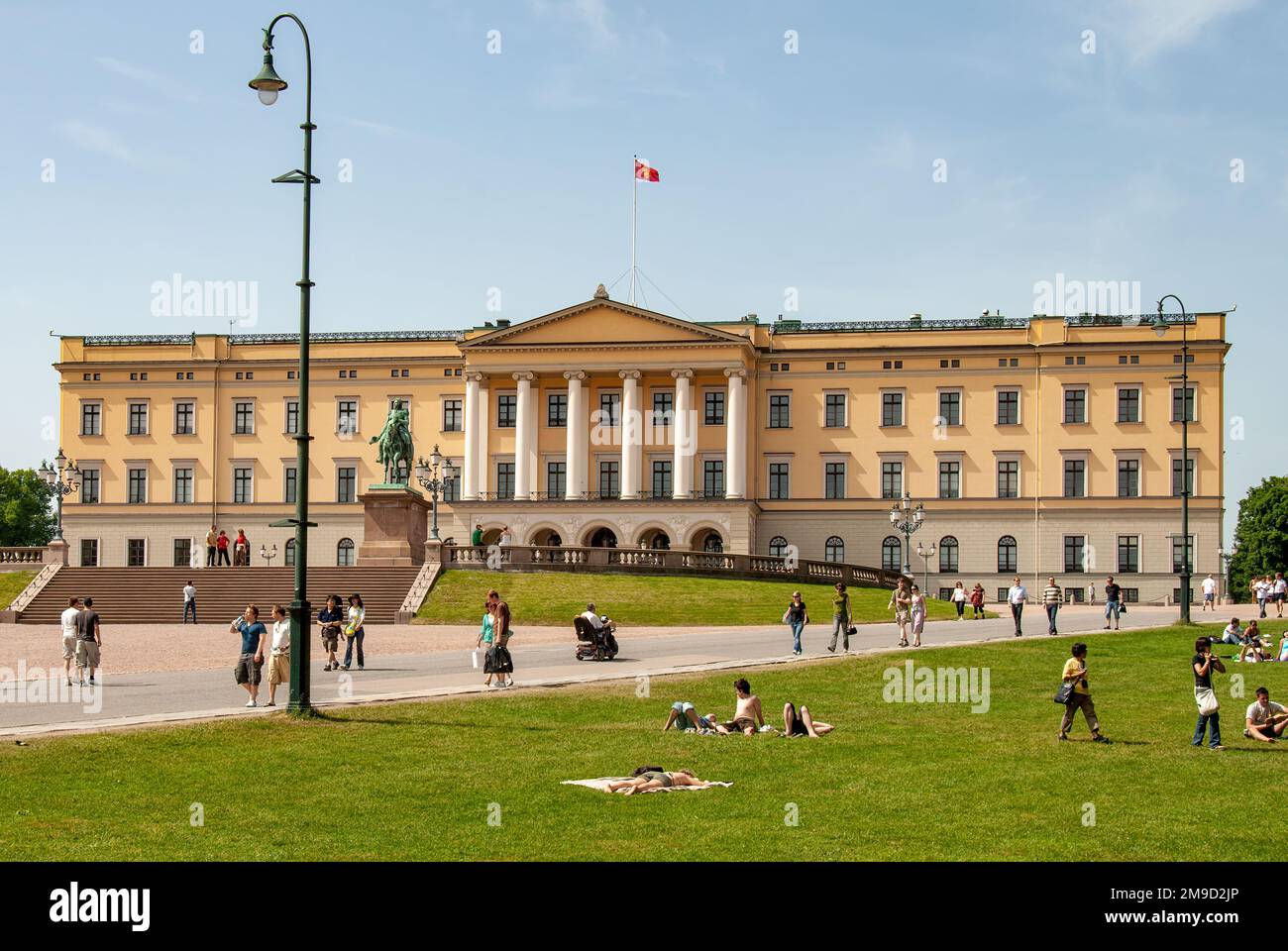 Royal Palace, Oslo, Norway Stock Photo - Alamy