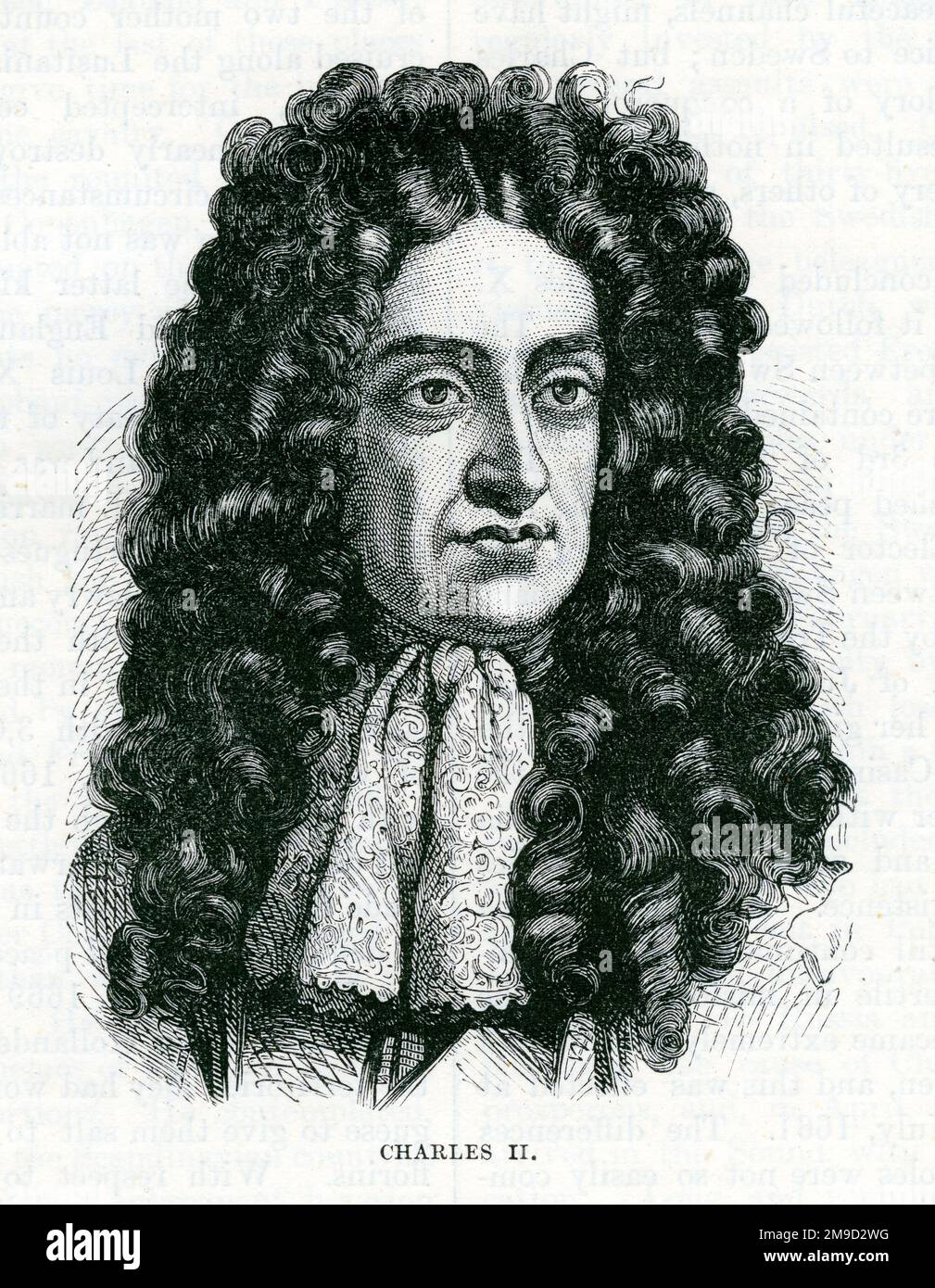 Portrait Of King Charles Ii Of England Stock Photo - Alamy Portrait Of King Charles Ii Of England Stock Photo - Alamy
