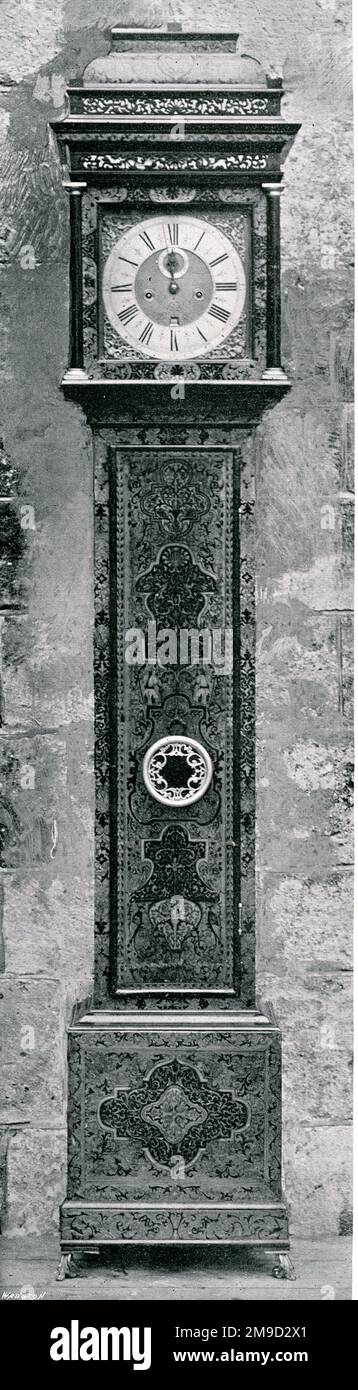 17th Century Longcase Clock Stock Photo - Alamy