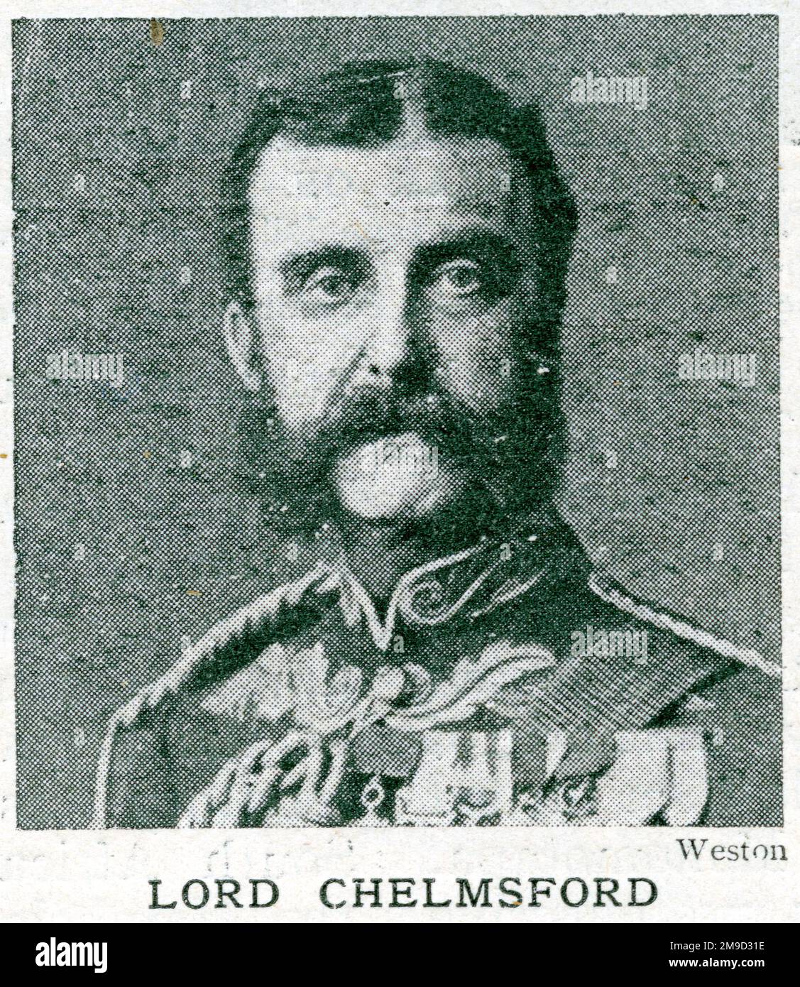 Lord Chelmsford - Sir Frederick Thesiger Stock Photo - Alamy
