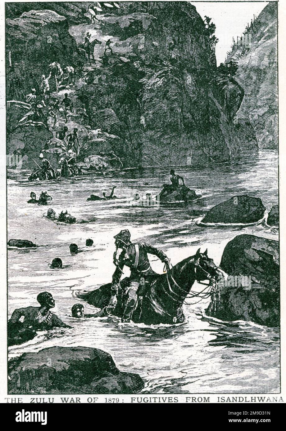 Isandlwana 1879 - Zulu War Stock Photo - Alamy