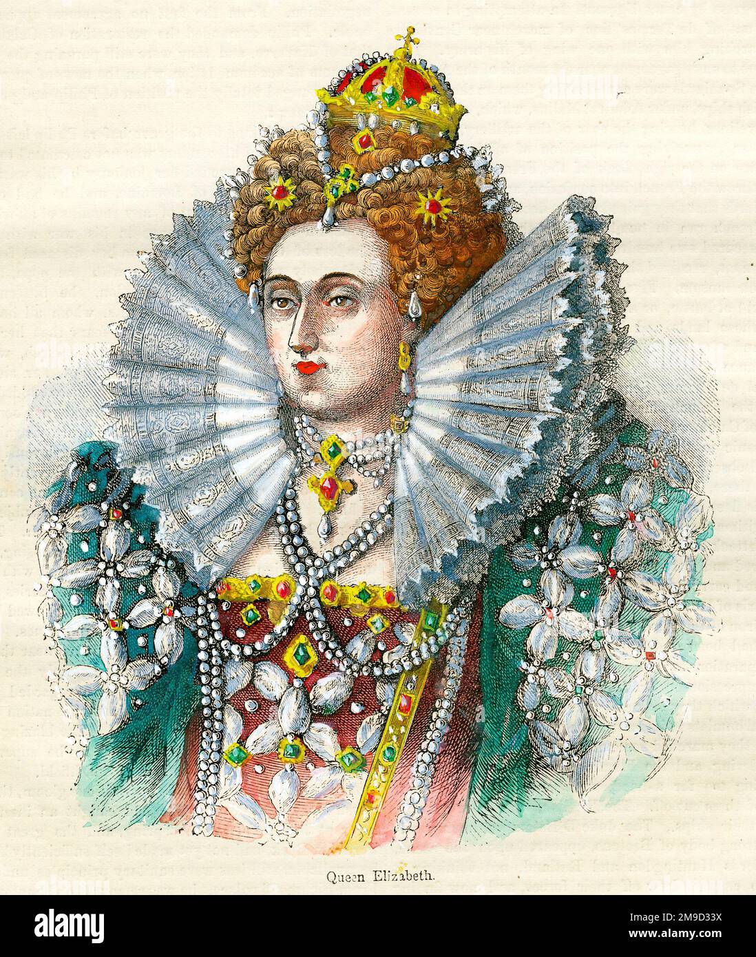 Queen Elizabeth I Stock Photo - Alamy