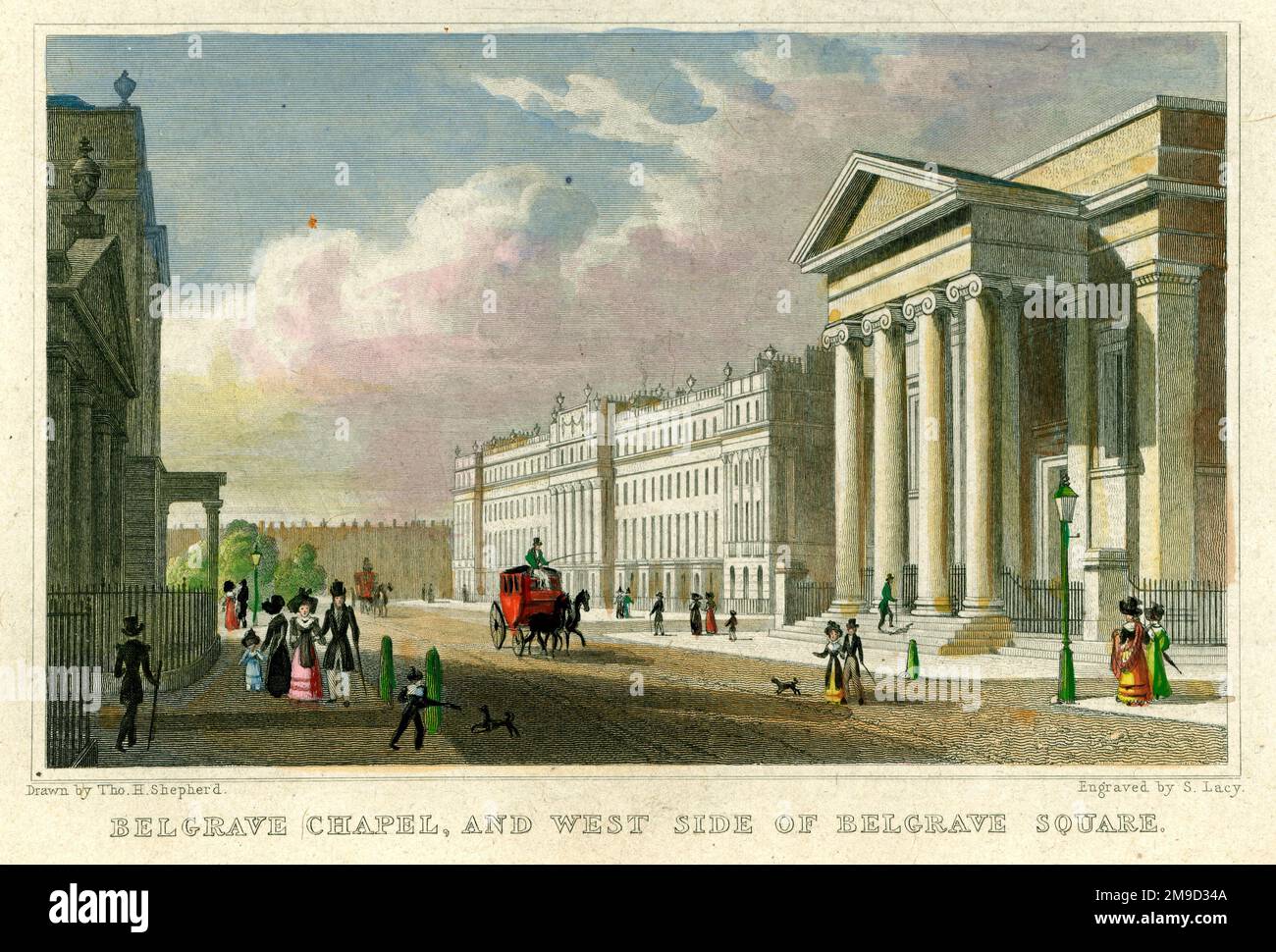 Belgrave square history hi-res stock photography and images - Alamy