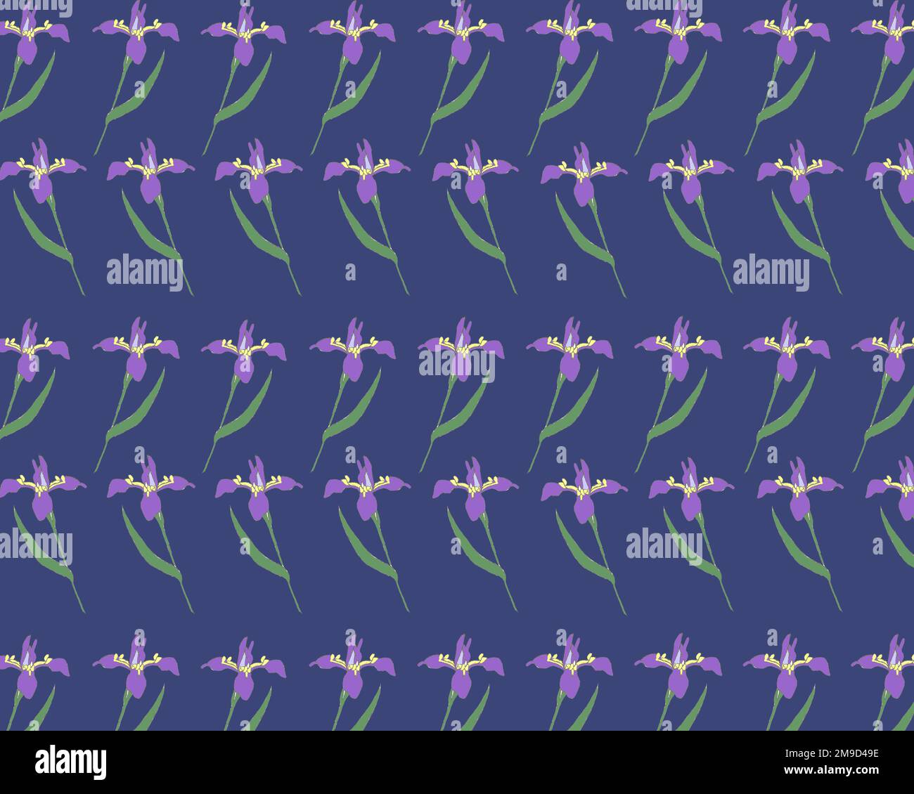 Iris repeating pattern Stock Photo - Alamy