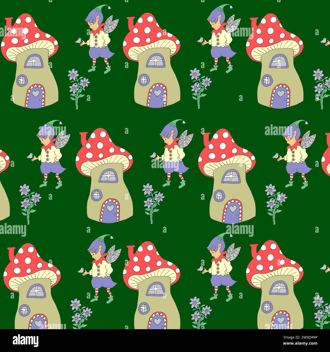 Fairytale toadstools hi-res stock photography and images - Alamy