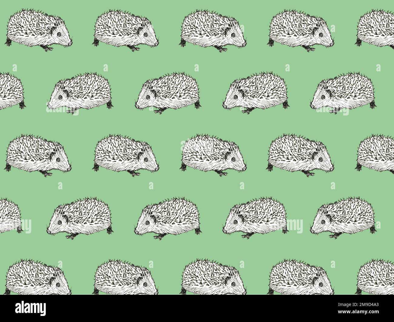 Hedgehogs artwork hi-res stock photography and images - Alamy