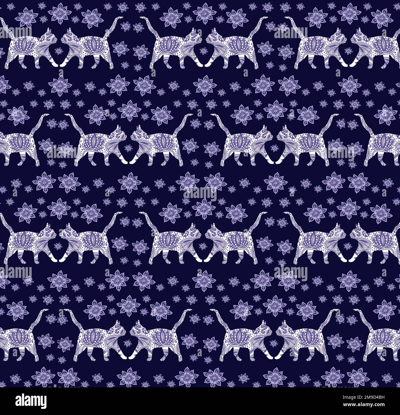 Purple repeating hi-res stock photography and images - Alamy