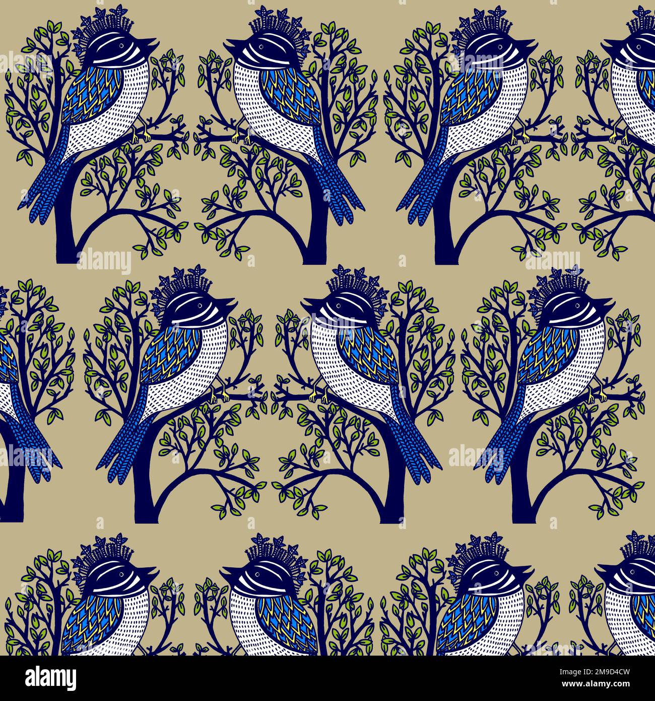 Birds repeat patterns hi-res stock photography and images - Alamy