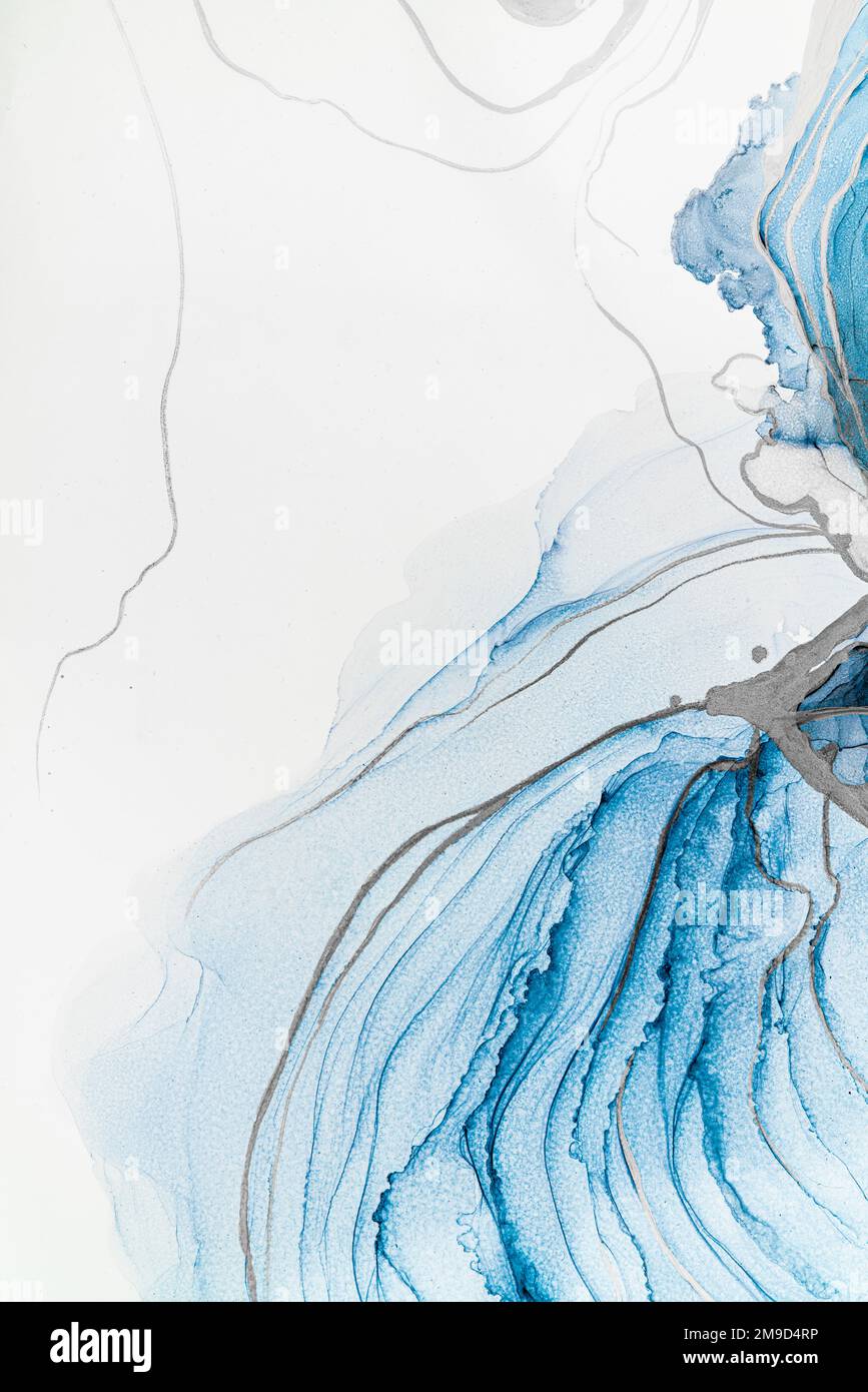 Marble ink abstract art from meticulous original painting abstract ...