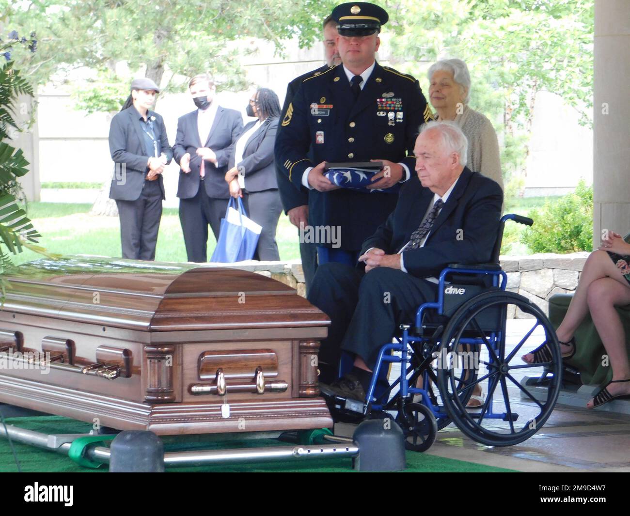 A family member of Army Pfc. Michaux Turbeville, 31, of Dillon, South ...