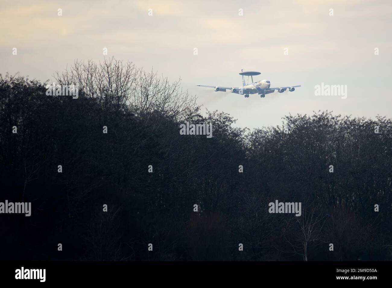 Otopeni, Romania - January 17, 2023: AWACS Airborne Warning and Control ...
