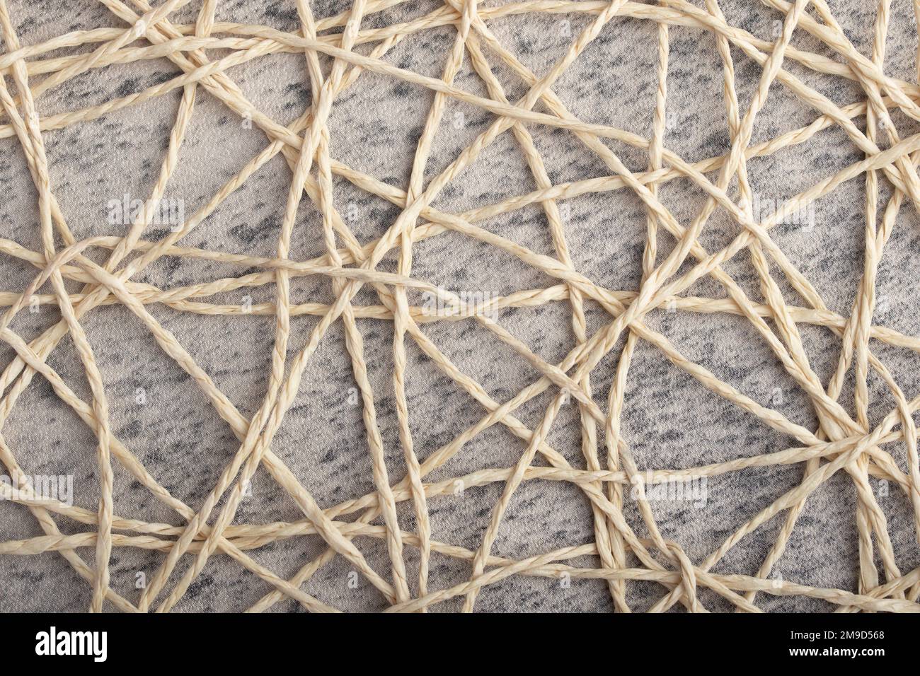 Weave pattern, gray background, vintage frame. Copy space Stock Photo ...